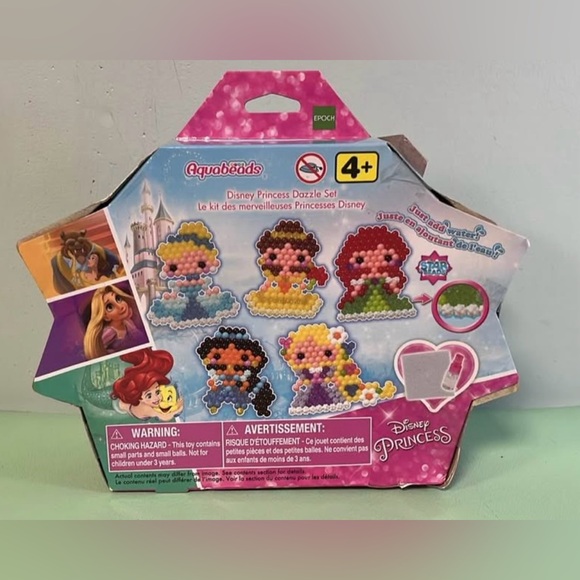 Disney | Toys | Disney Princess Aquabeads Craft Kit Toy Water Beads Art ...